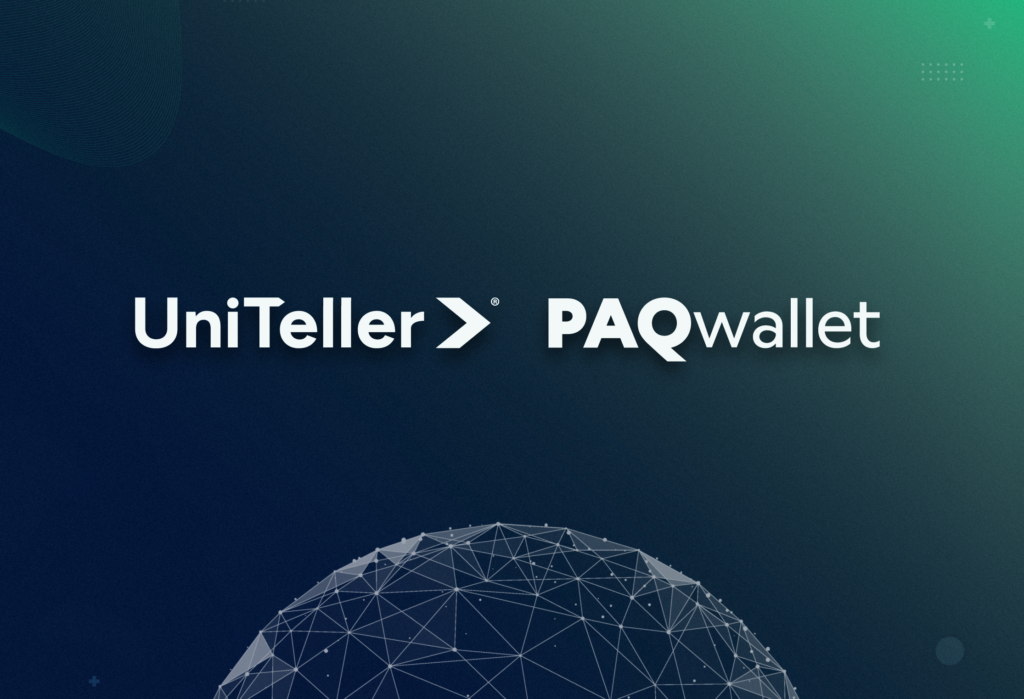 Asociación Exclusiva de UniTeller con PAQ Wallet | UniTeller