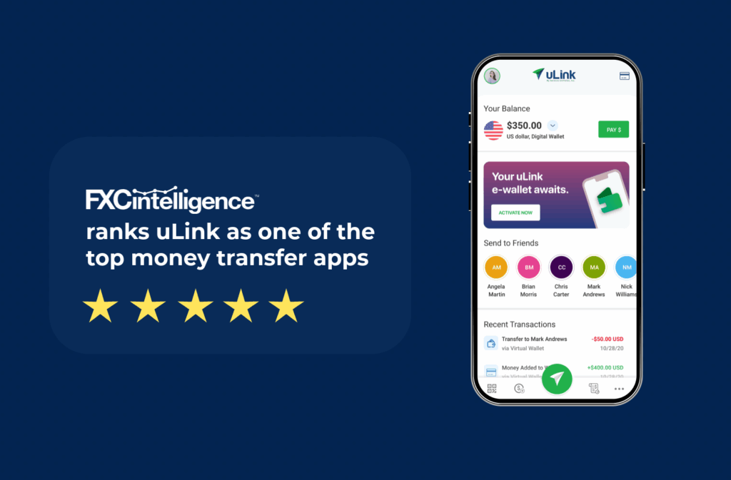 FXC Intelligence ranks uLink as one of the top money transfer apps ...